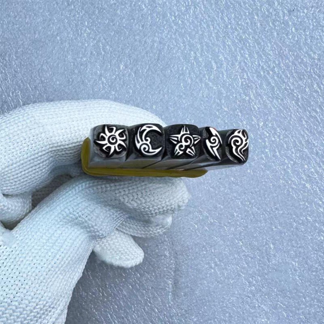 Sun/moon/cloud/star Metal Stamp Helix Steel Punches Jewelry Metal ...