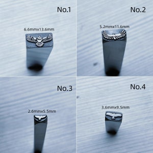 Eagle Bird Animal American Style Steel Punches Jewelry Metal, Leather ...