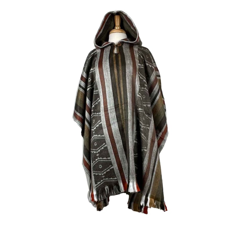 Poncho With Hood - Etsy