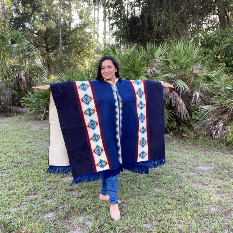 Western Poncho - Etsy