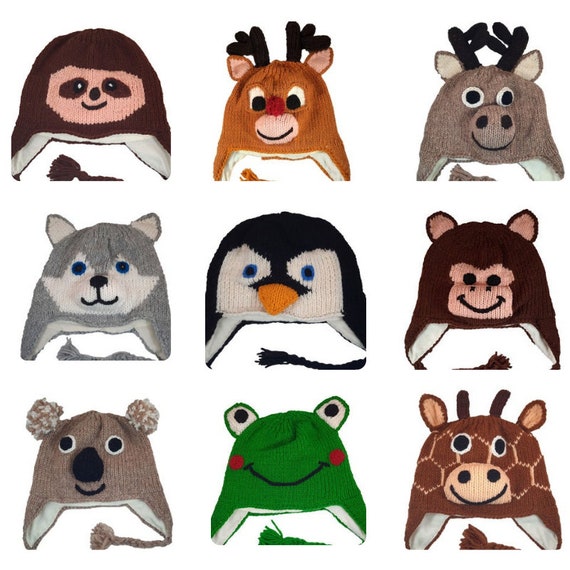Cute Animal Winter Hats