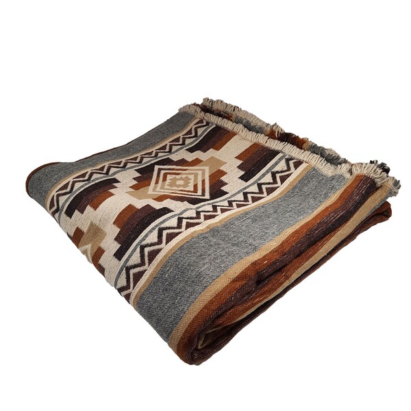 Geometric Blanket - Etsy