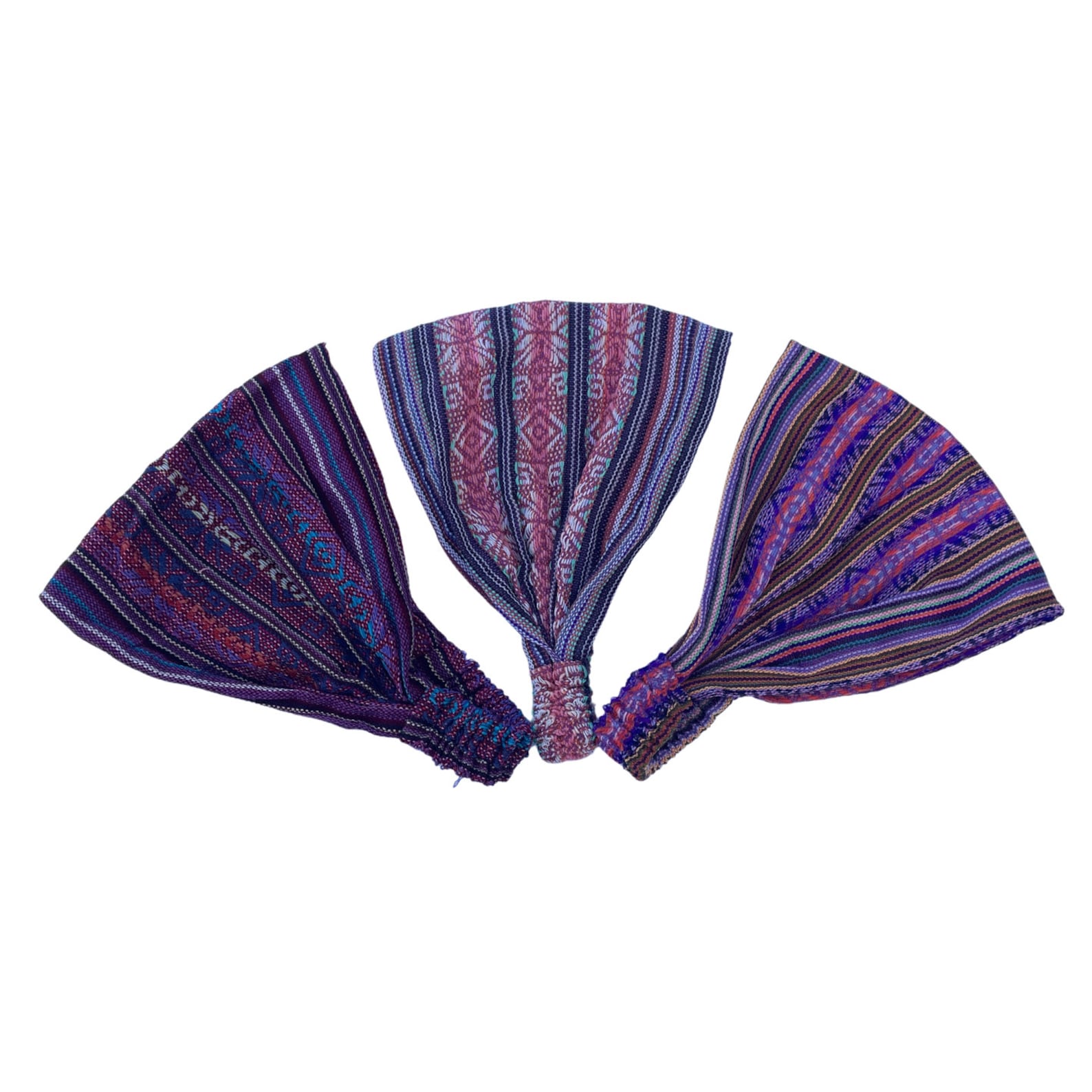 3 Pack Mens Headbands | Wide Hippie Boho Headband | Yoga Hairbands ...