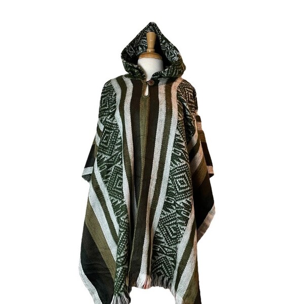 Mens Poncho - Etsy