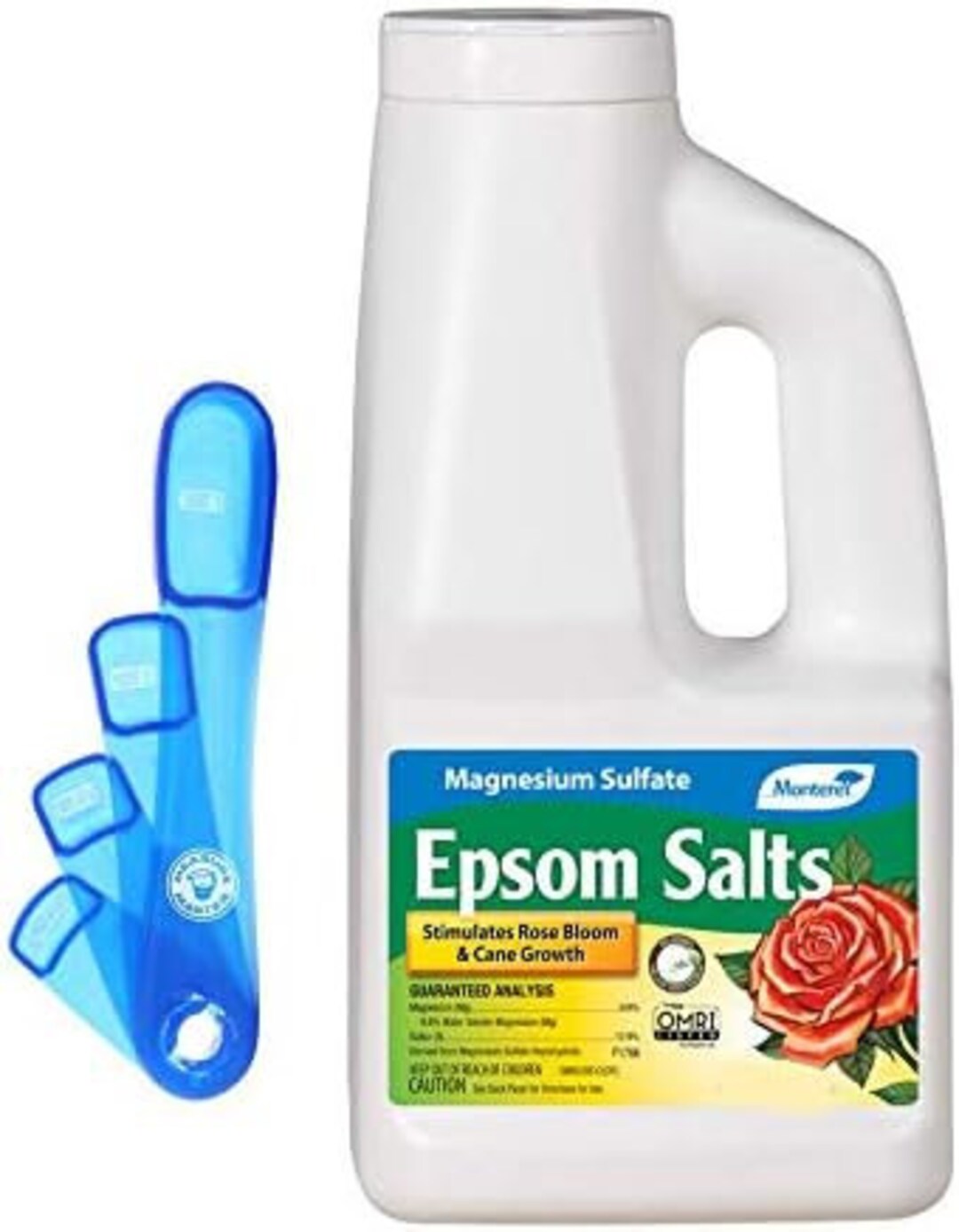 Epsom Salts, 4 LB Jug, With 4 Measuring Spoons - Etsy