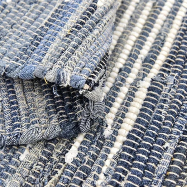 Denim Rug - Etsy