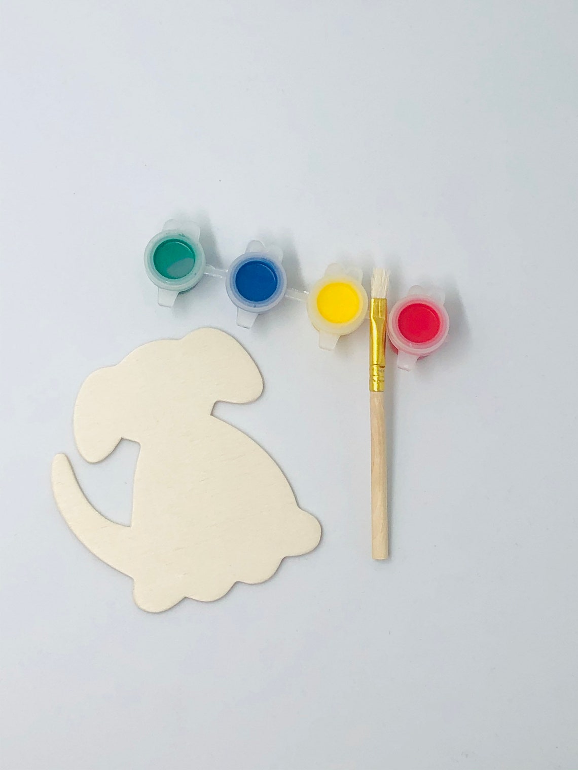 DIY Kids Paint Kits My First Paint Kit Wood Ready to Paint - Etsy