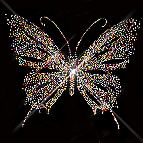Bling Rhinestone Transfer Splash Rhinestone Sheet Iron on - Etsy