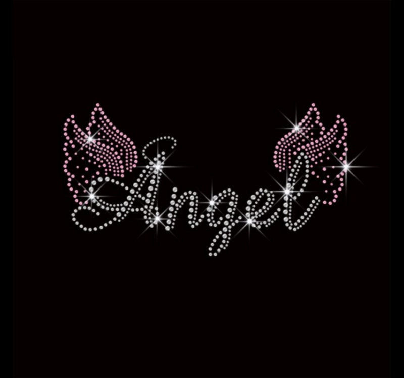 The Name Angel In Glitter