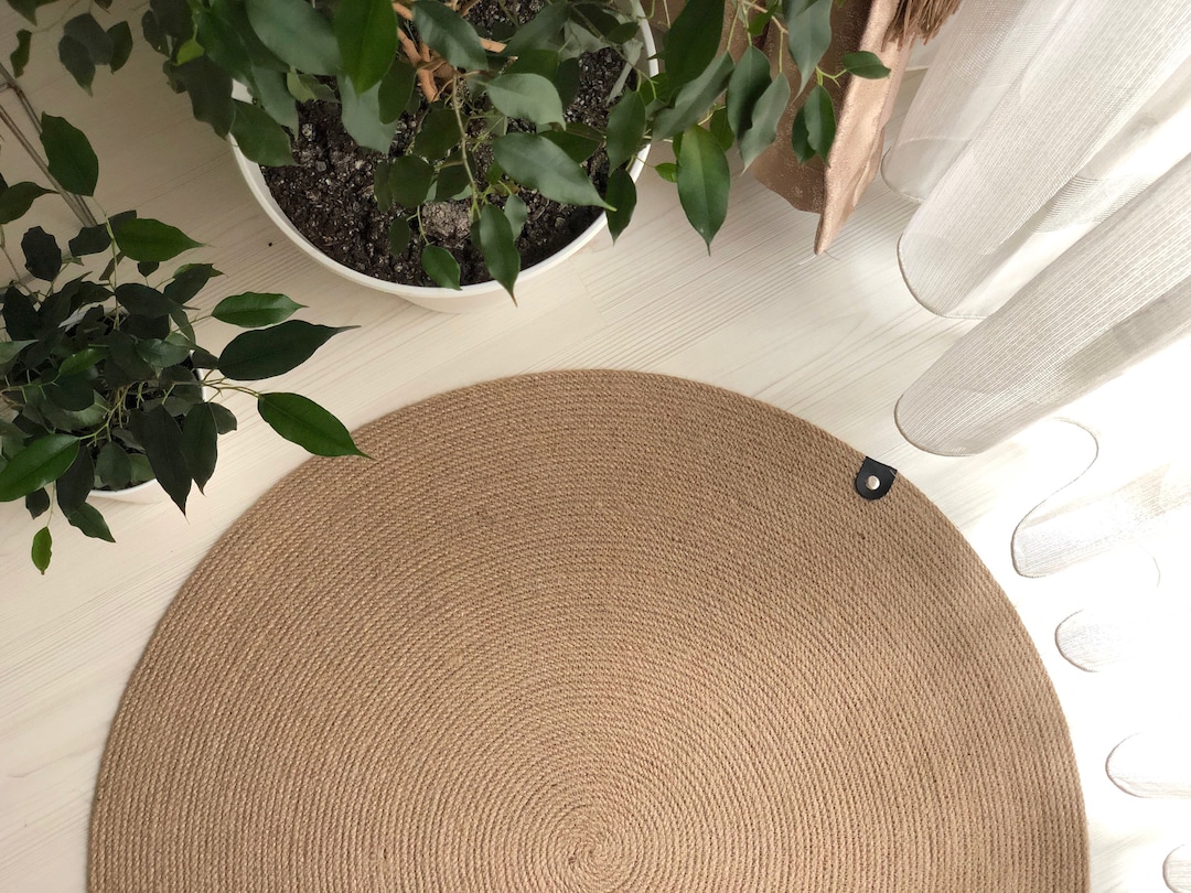 Free Shıppıng Wicker Jute Living Room Kitchen Table Cloth / Runner ...