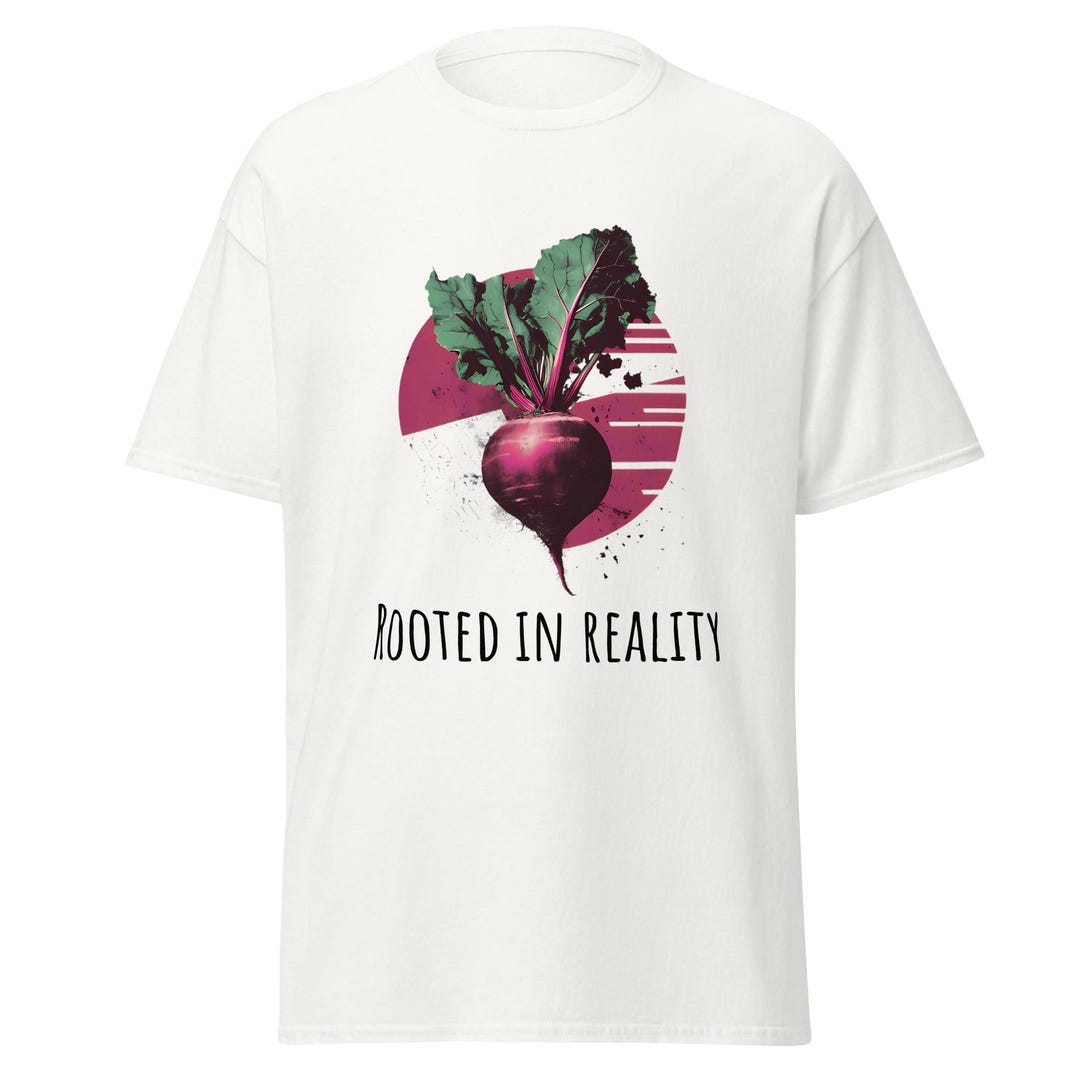 Beetroot T-shirt, Disco Veggie Design, Funky Roots Tee — ROOTED IN ...