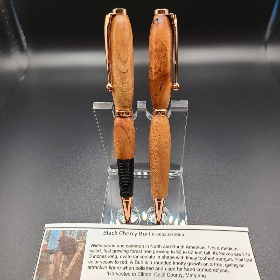 PENS VETERAN MADE, Handmade, Wood Ink Pens, Hand Turned, Cross Style ...