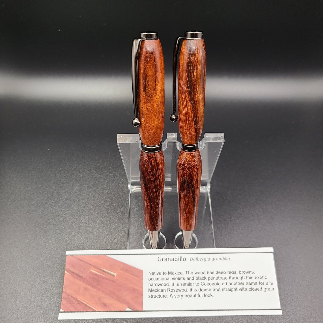 PENS - VETERAN MADE, Handmade, Wood Ink Pens, Hand Turned, Cross Style ...