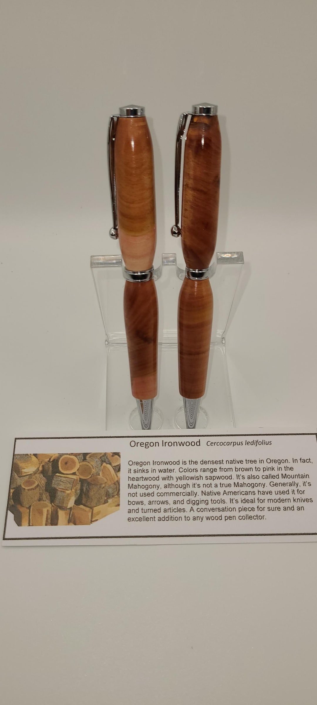 PENS - VETERAN MADE, Handmade, Wood Ink Pens, Hand Turned, Cross Style ...