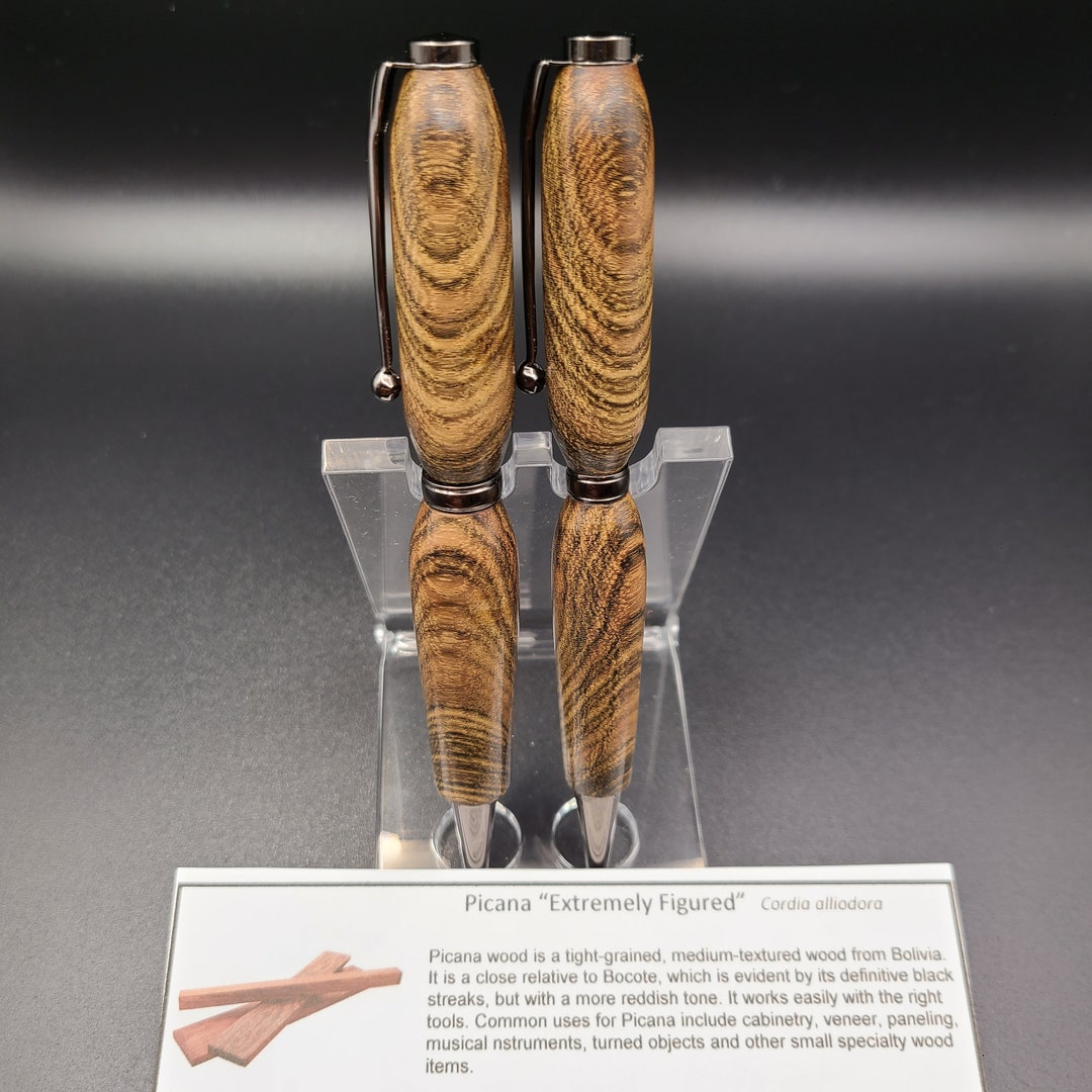 PENS - VETERAN MADE, Handmade, Wood Ink Pens, Hand Turned, Cross Style ...