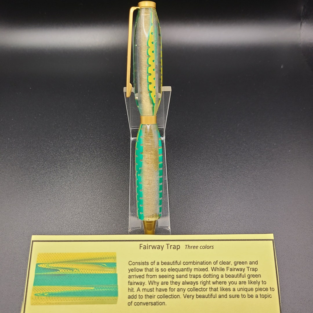 PENS VETERAN MADE, Handmade, Acrylic Ink Pen, Multi Colored, Hand ...