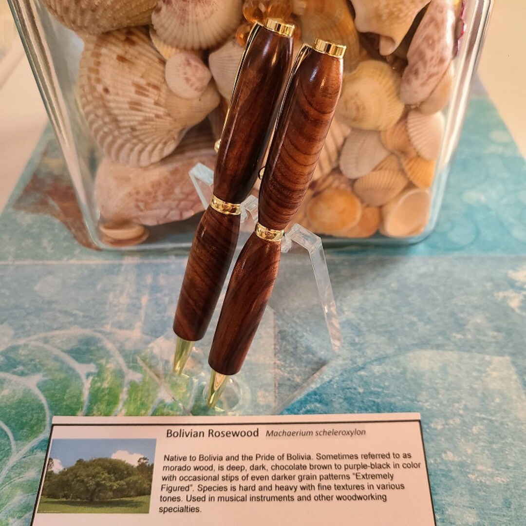 PENS - VETERAN MADE, Handmade, Wood Ink Pens, Hand Turned, Cross Style ...