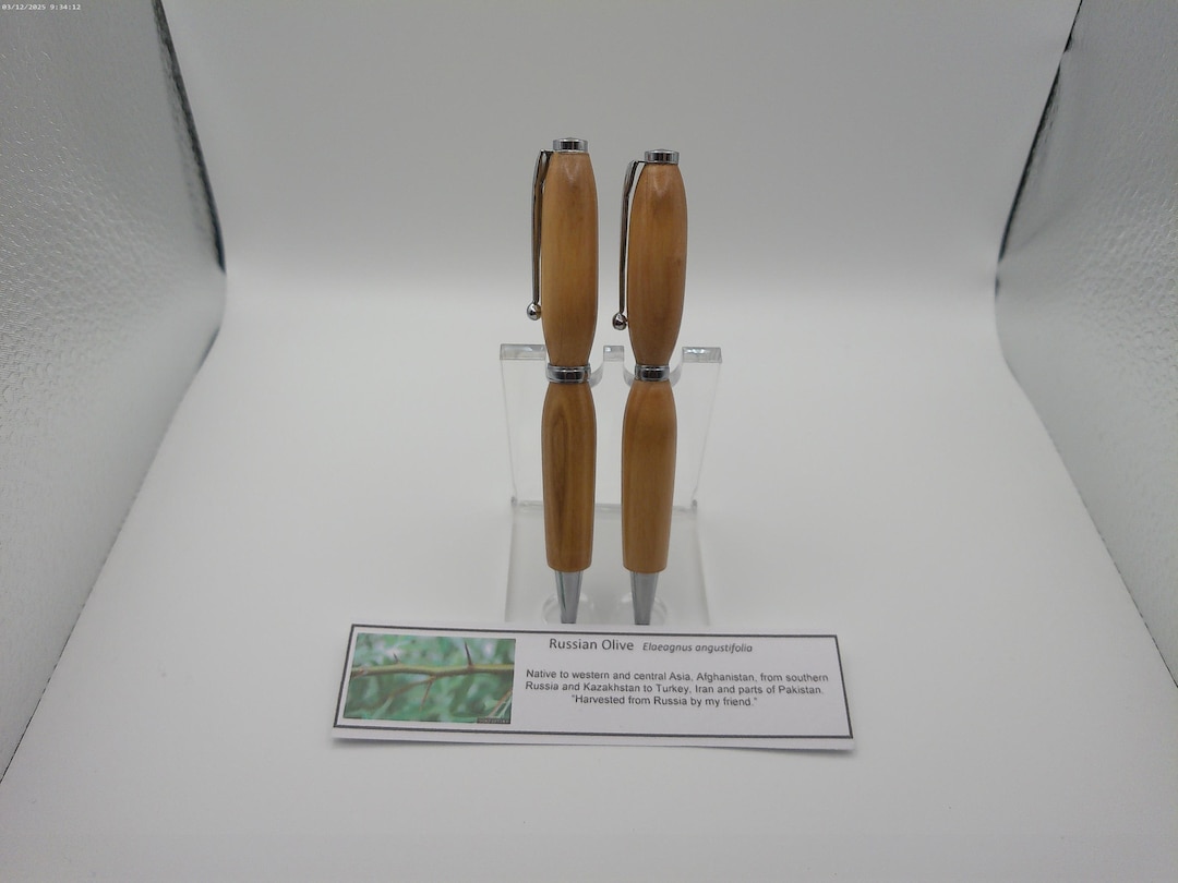 PENS - VETERAN MADE, Handmade, Wood Ink Pens, Hand Turned, Cross Style ...