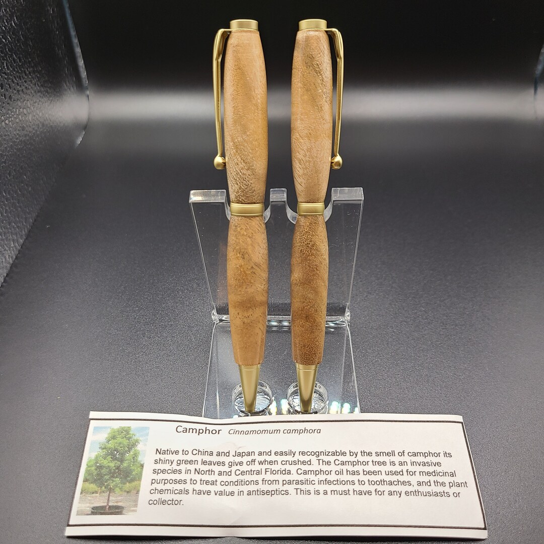 PENS - VETERAN MADE, Handmade, Wood Ink Pens, Hand Turned, Cross Style ...