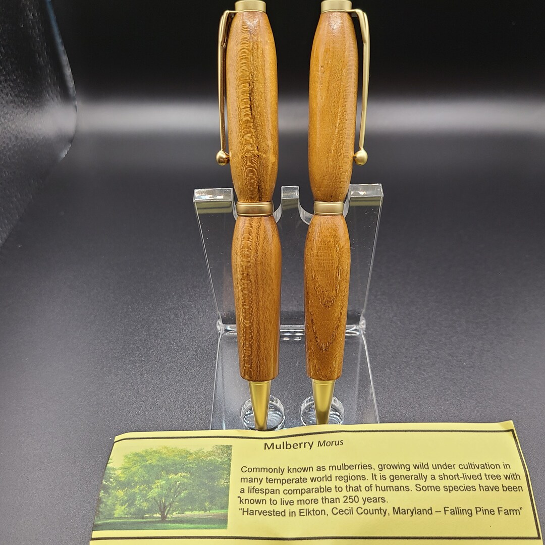 PENS - VETERAN MADE, Handmade, Wood Ink Pens, Hand Turned, Cross Style ...