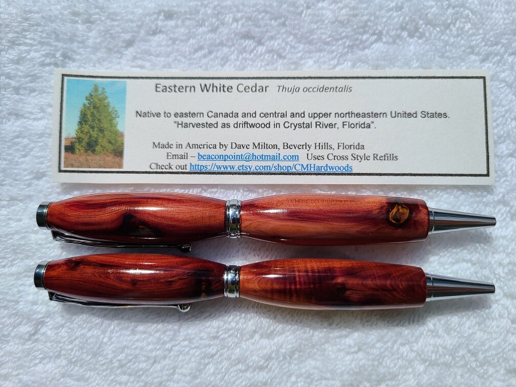 Craft Supplies & Tools Writing & Marking ball point Eastern White Cedar ...