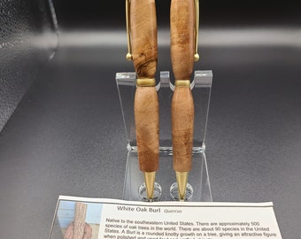 PENS - VETERAN MADE, Handmade, Burl Wood Ink Pens, Hand Turned, Cross ...