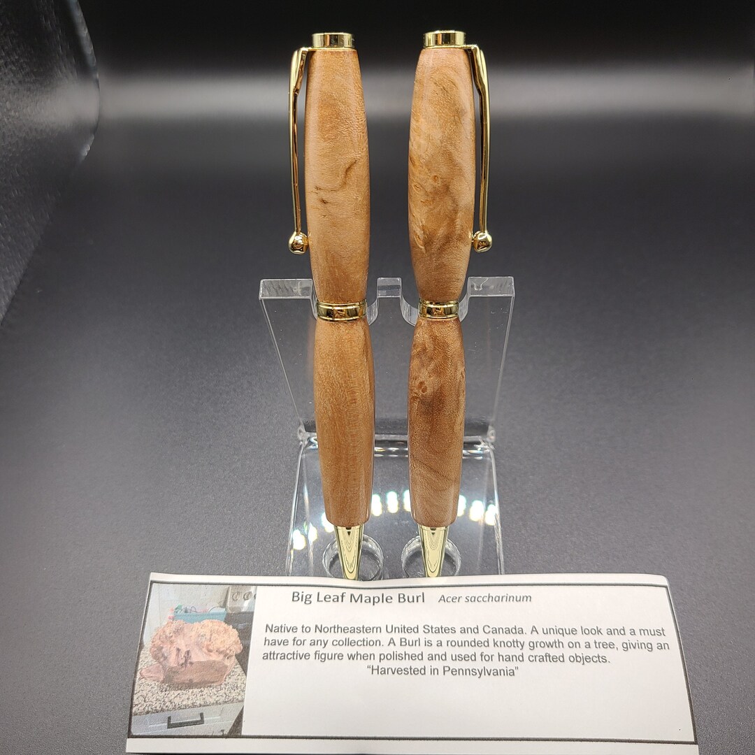 PENS - VETERAN MADE, Handmade, Wood Ink Pens, Hand Turned, Cross Style ...