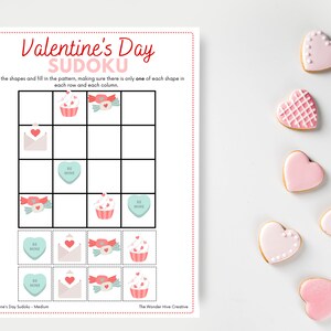 Valentines Day Printable for Kids Cute Fun Activity Homeschool ...