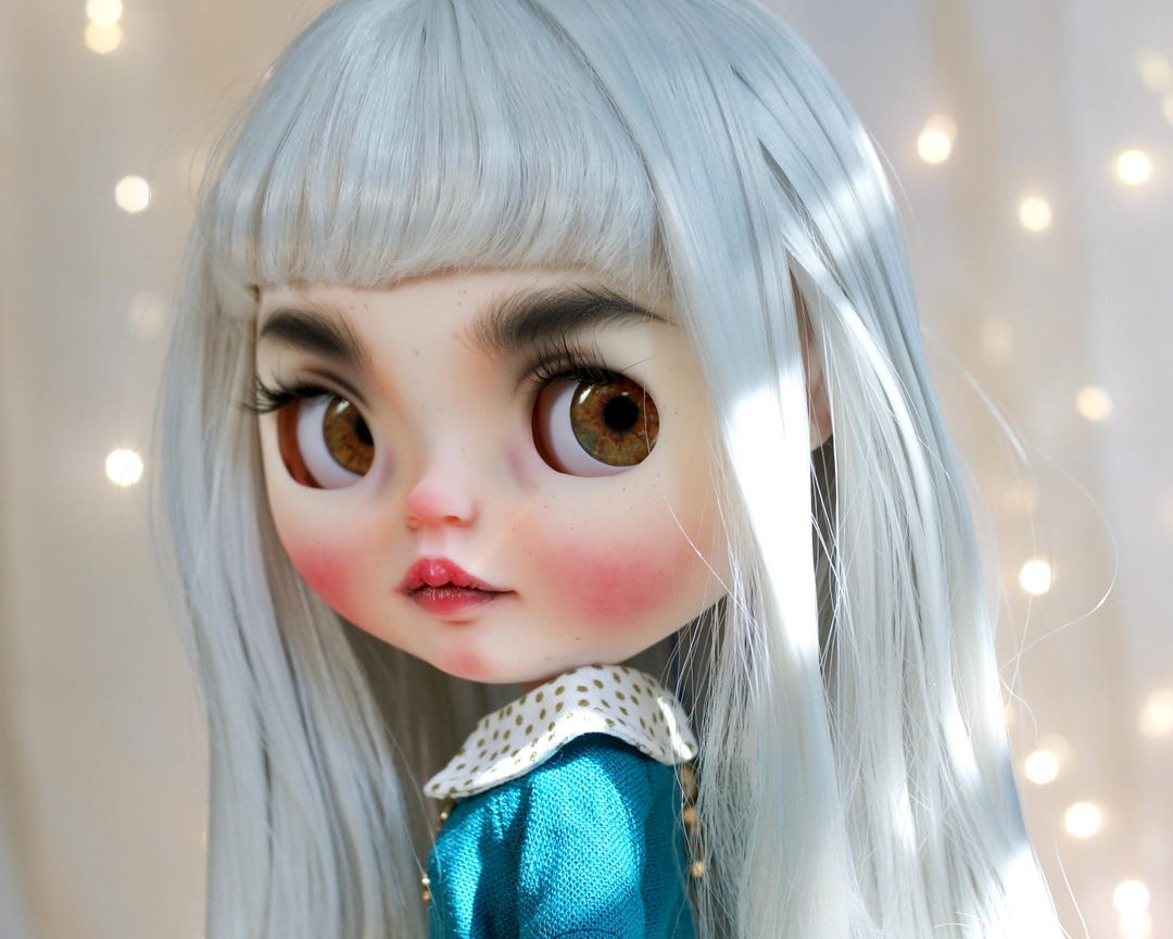OOAK Custom Art Doll Nory Modified Eyes Sculpted Unique Repaint Face ...
