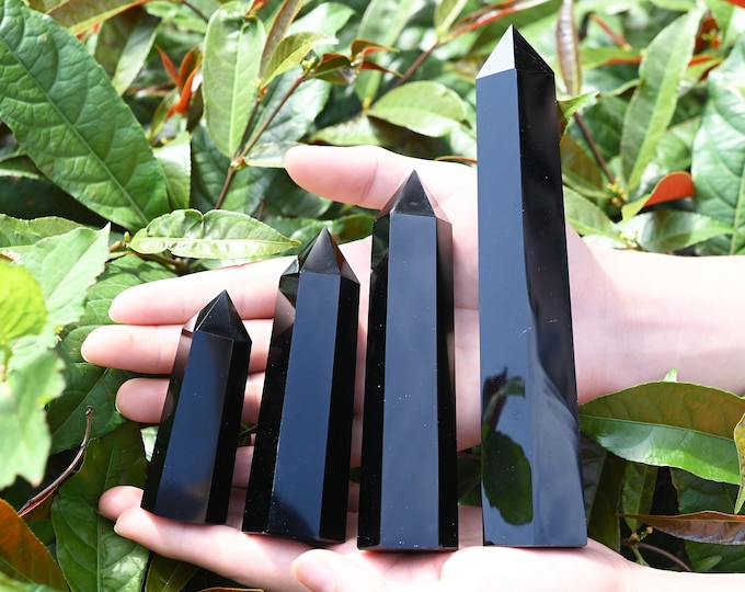 Natural Crystal Tower.large Crystal Wands.crystal Obelisk Tower,healing ...