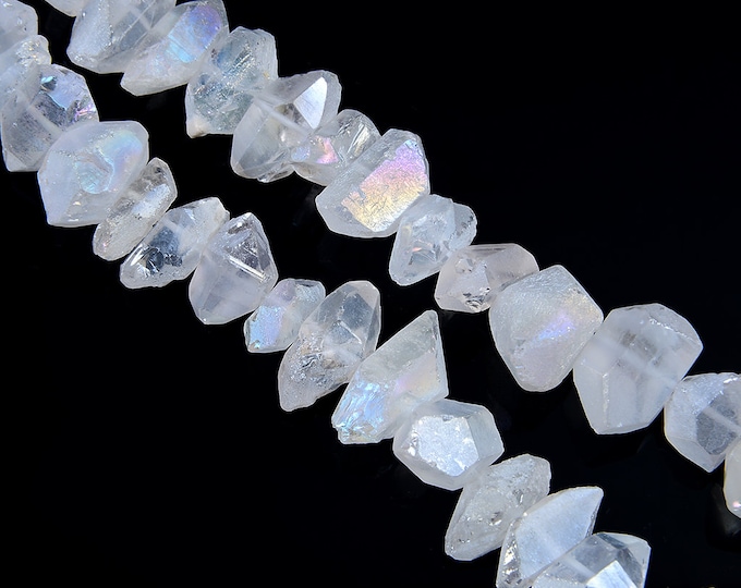 Angel Aura Quartz Crystal Cylinder 6 Sided Vertical Through - Etsy