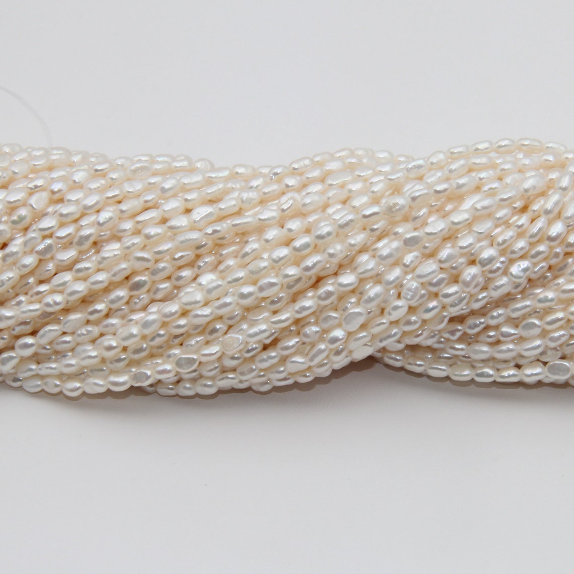 4~5mm Small Nugget Pearl Beads,white Pearl,freshwater Pearl Beads,loose ...