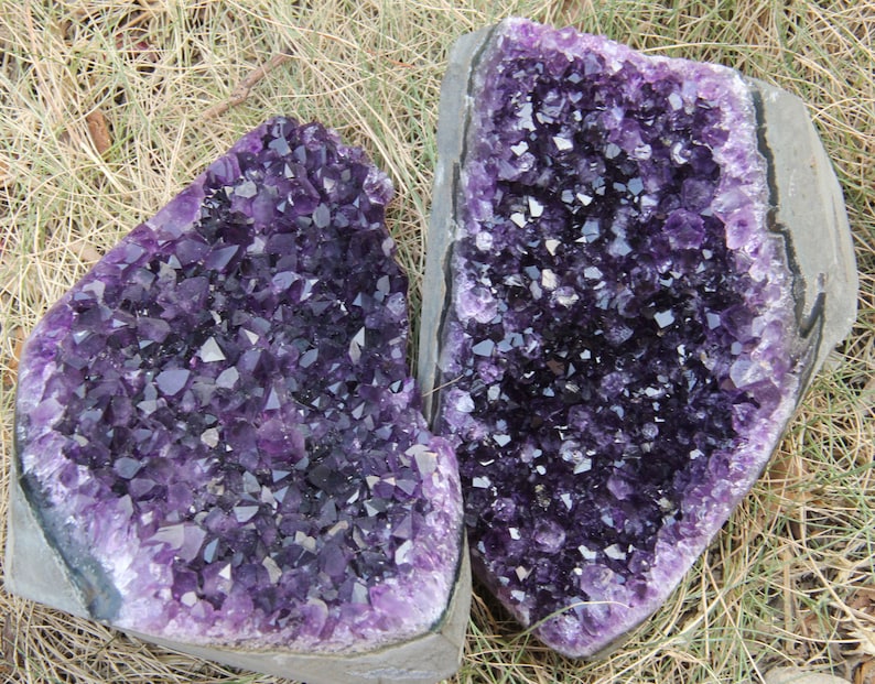 AAA 1kg Big Amethyst Crystals Clusterhealing Amethyst - Etsy