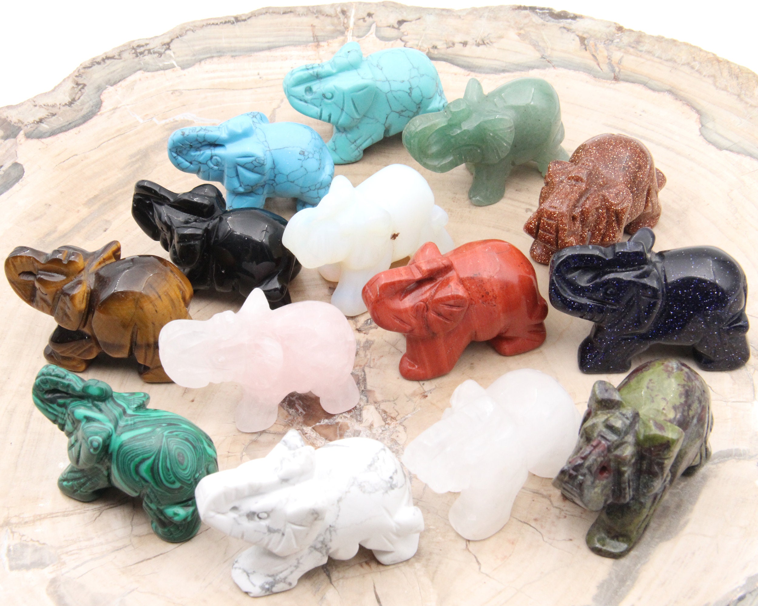 Elephant Figurine | Etsy