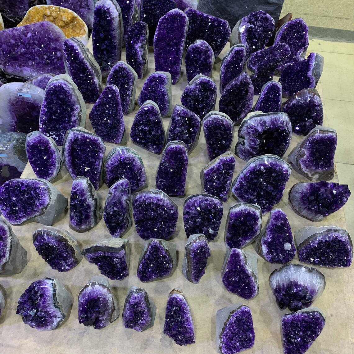 AAA 1kg Big Amethyst Crystals Clusterhealing Amethyst - Etsy