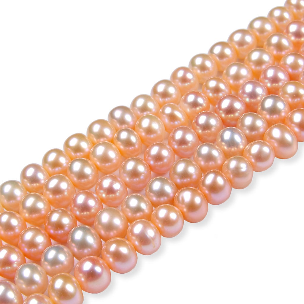 AAA 78mm Round Bright Pink Clear Freshwater PearlRaw Genuine | Etsy