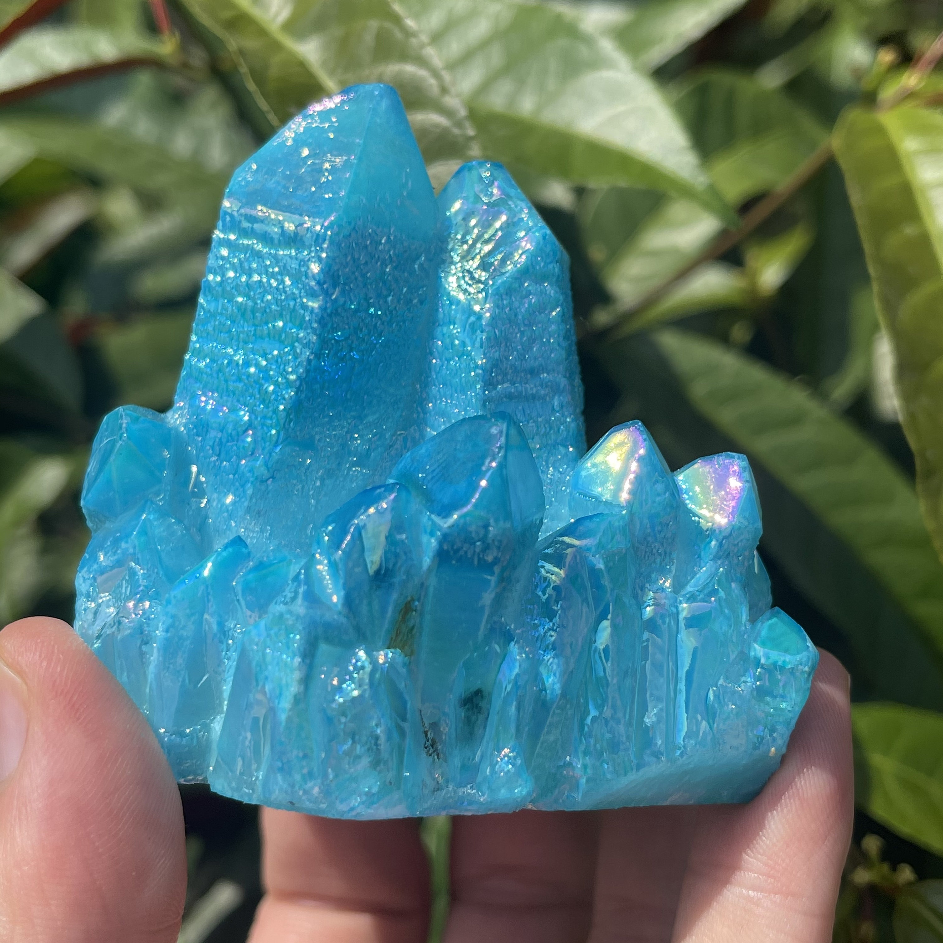 Blue Angel Aura Crystal ClusterAngel Aura Quartz | Etsy