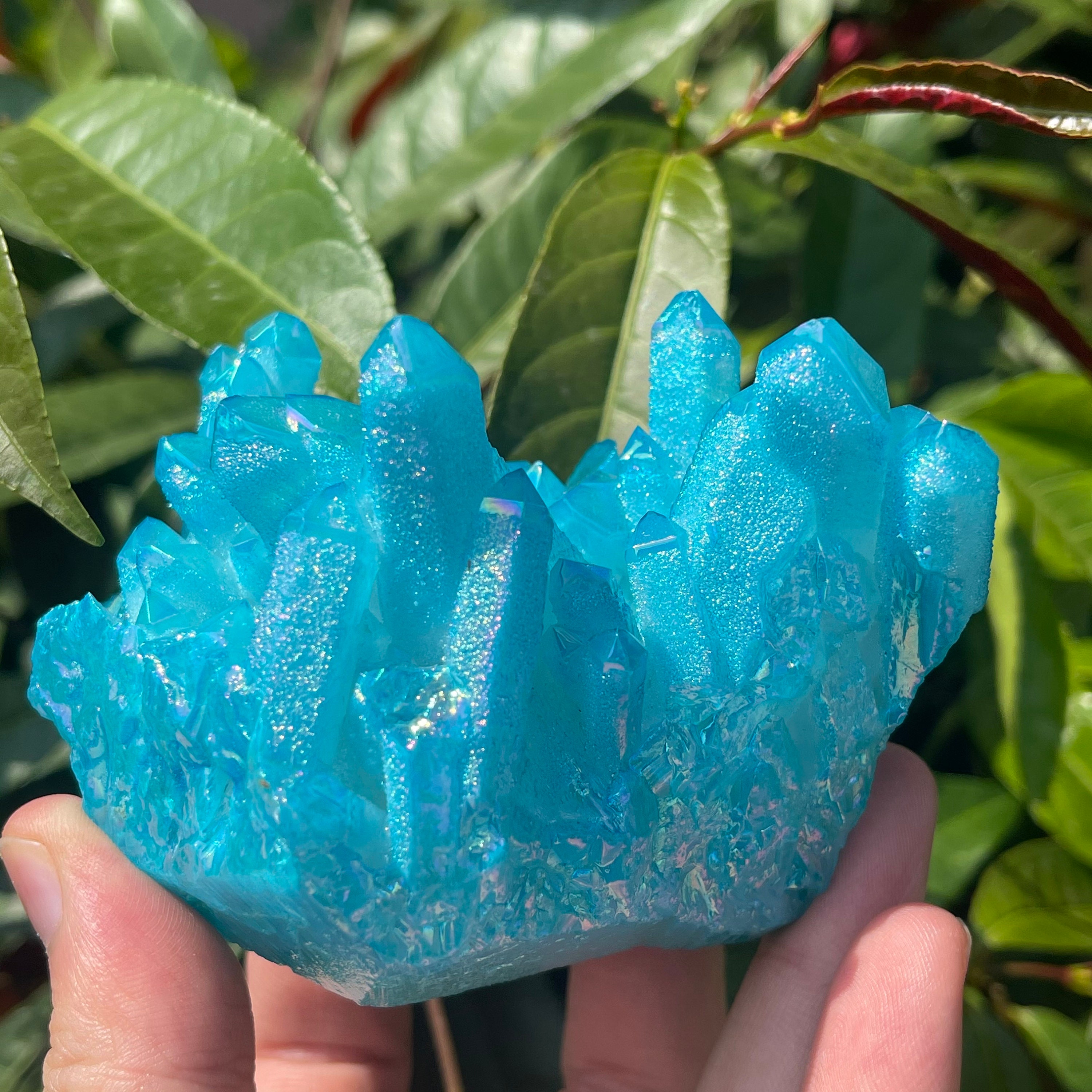 Blue Angel Aura Crystal ClusterAngel Aura Quartz | Etsy