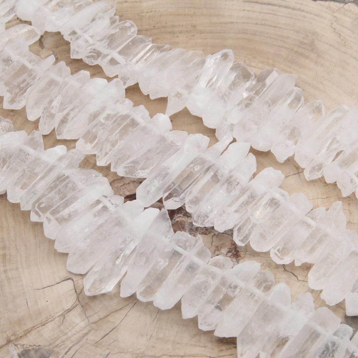 Natural Big Size Clear Crystals Quartz Beadshealing Crystal - Etsy
