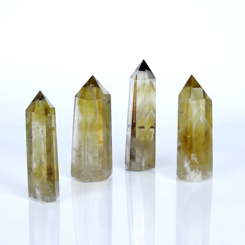 Clear Natural Citrine Quartz Point Tower.large Citrine Crystal | Etsy