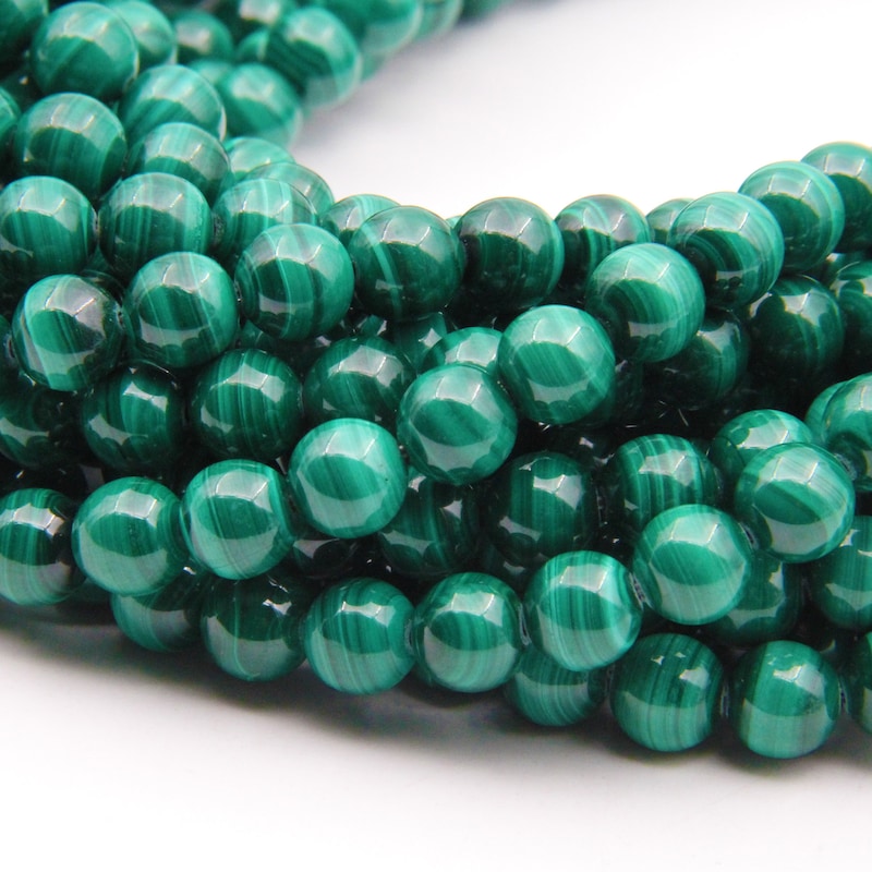 Malachite Beads - Etsy