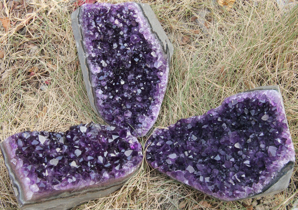 AAA 1kg Big Amethyst Crystals Clusterhealing Amethyst - Etsy