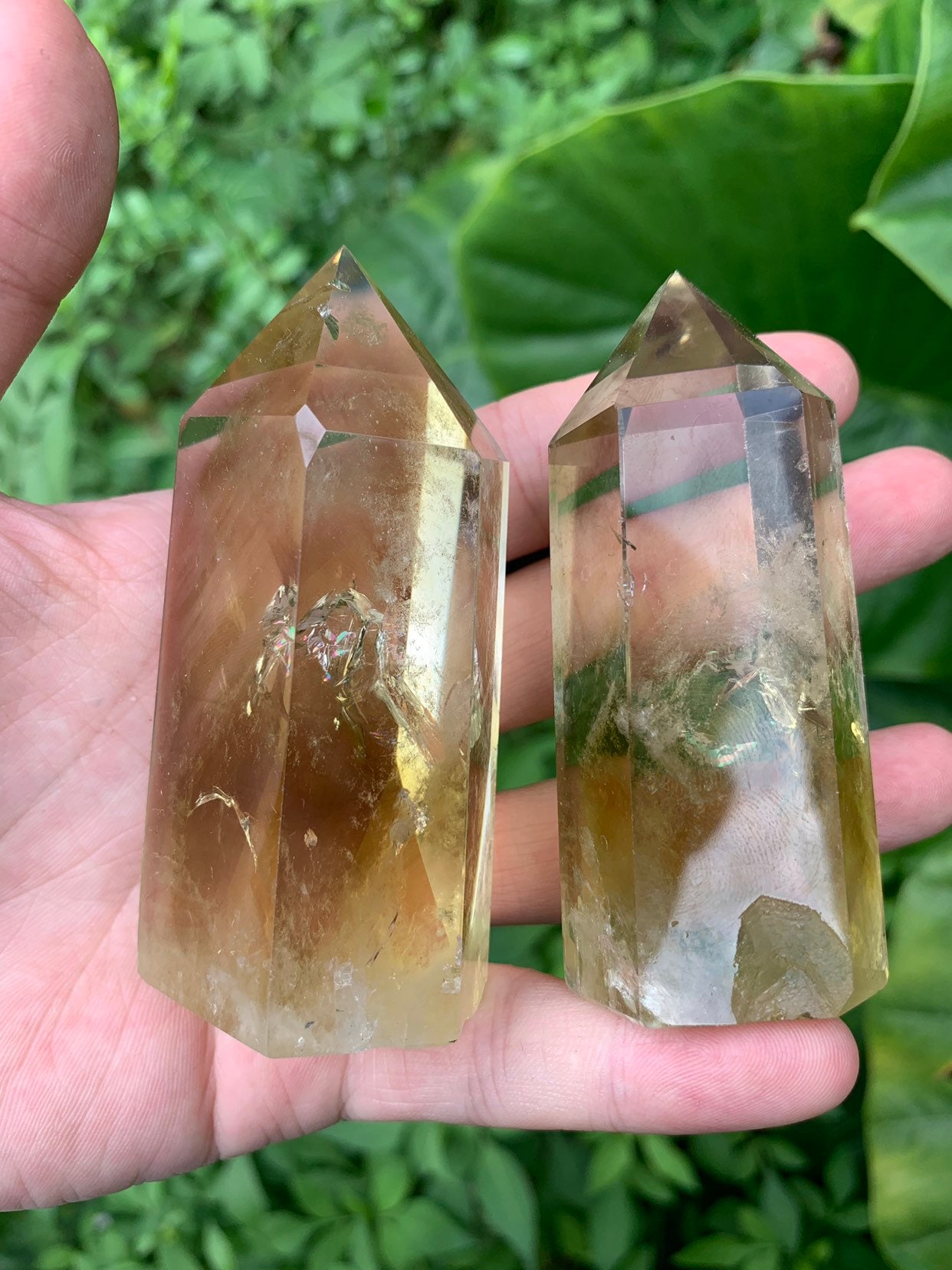 Clear Natural Citrine Quartz Point Tower.large Citrine Crystal | Etsy