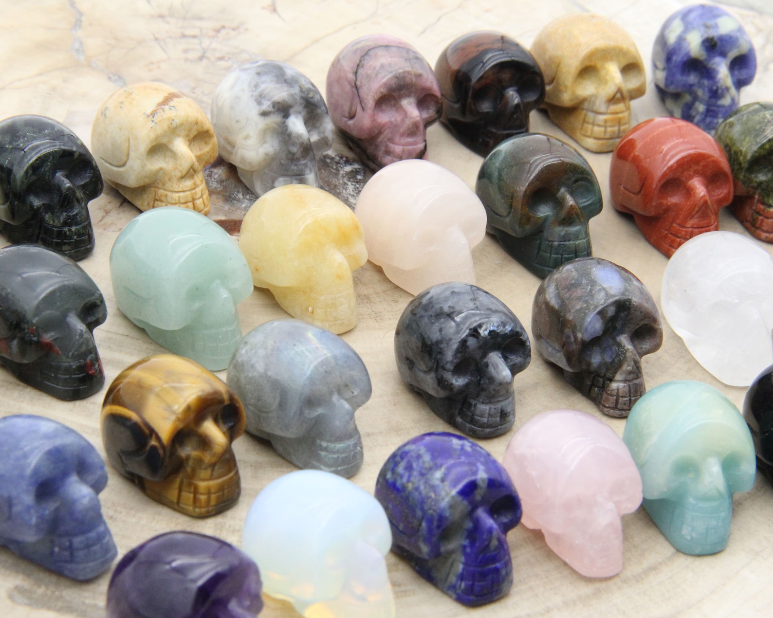 31 Kinds of 1 Inch Small Skulldecor Skullshalloween Skulls | Etsy