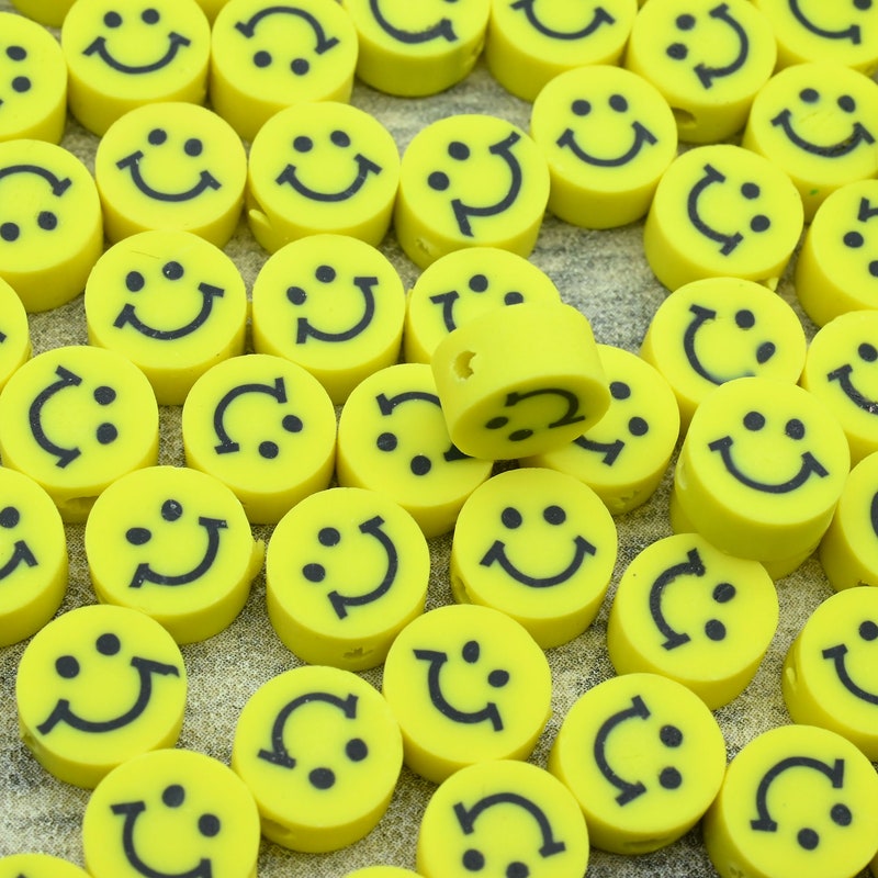 Smiley Face Beads - Etsy