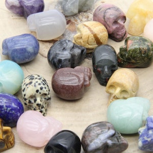 31 Kinds of 1 Inch Small Skull,decor Skulls,halloween Skulls for Gift ...