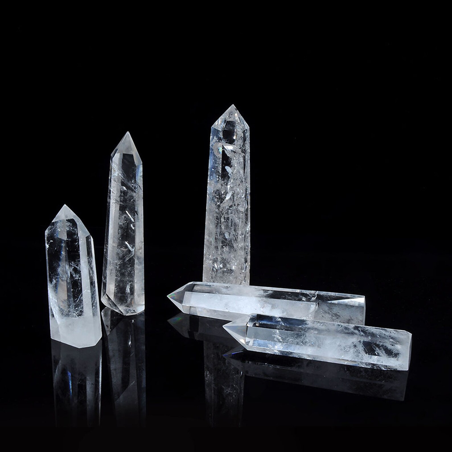 Natural Crystal Tower.large Crystal Wands.crystal Obelisk | Etsy