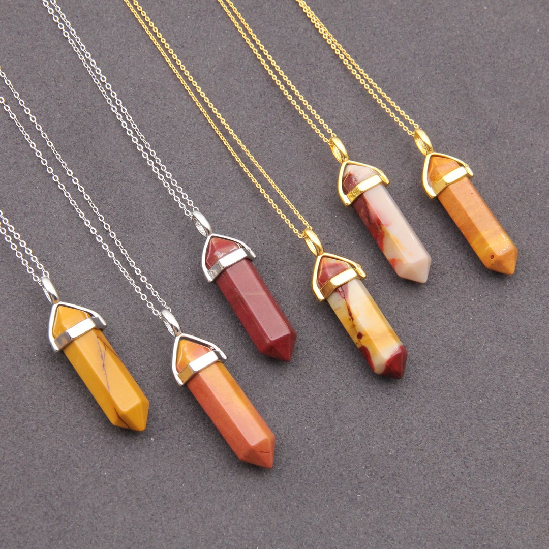 Mookaite Necklace,mookaite Necklace,mookaite Pendant,charms Necklace ...