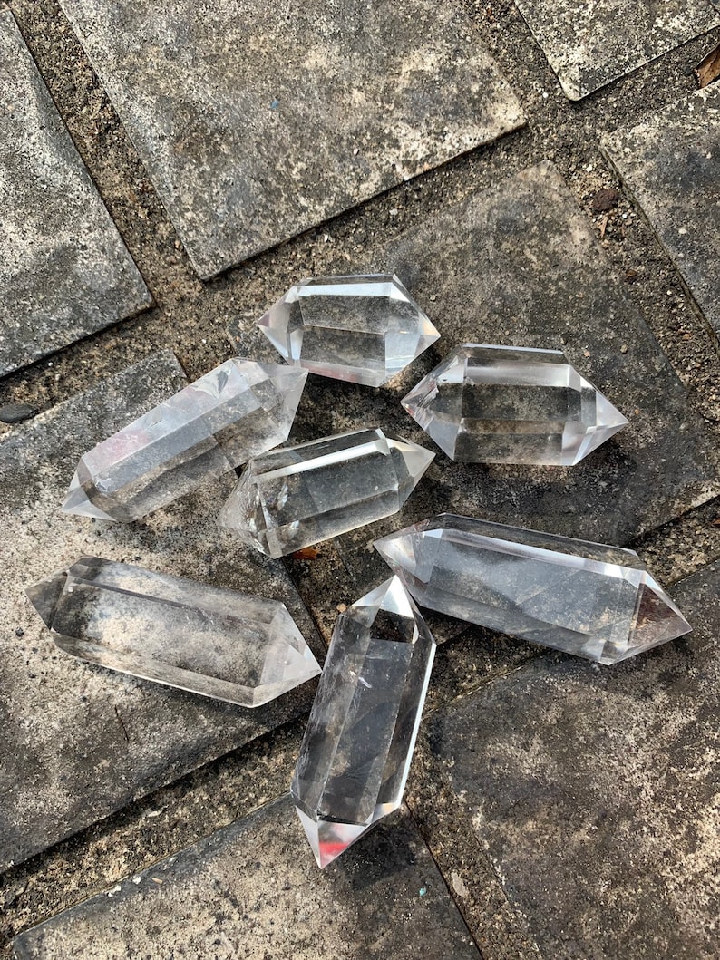 Natural Clear Crystal Quartz Point Tower.Large Crystal Quartz | Etsy