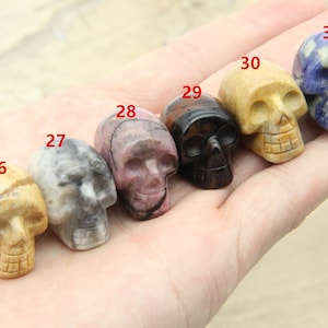 31 Kinds of 1 Inch Small Skull,decor Skulls,halloween Skulls for Gift ...